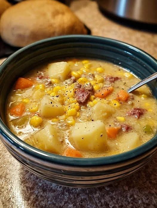 Amish Style Snow Day Soup – aboutbackpacks